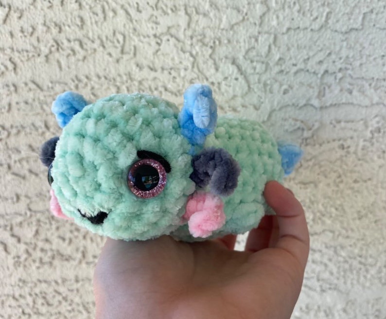 Kip the Axolotl Pattern - Etsy