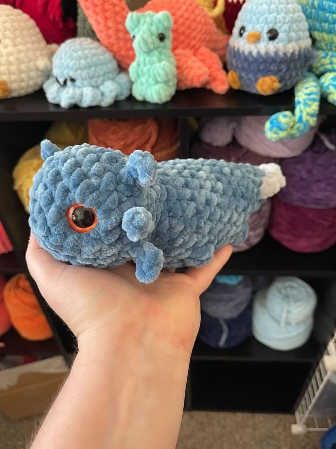 Kip the Axolotl Pattern - Etsy