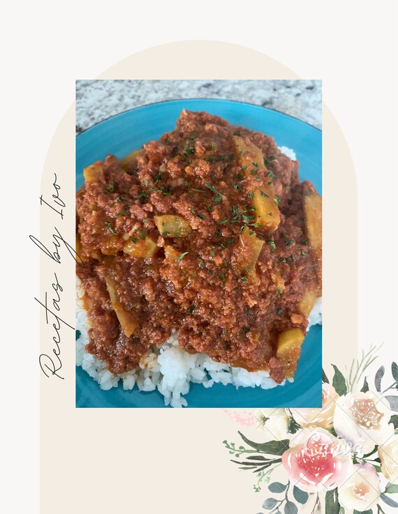 White Rice With Corn Beef - Etsy