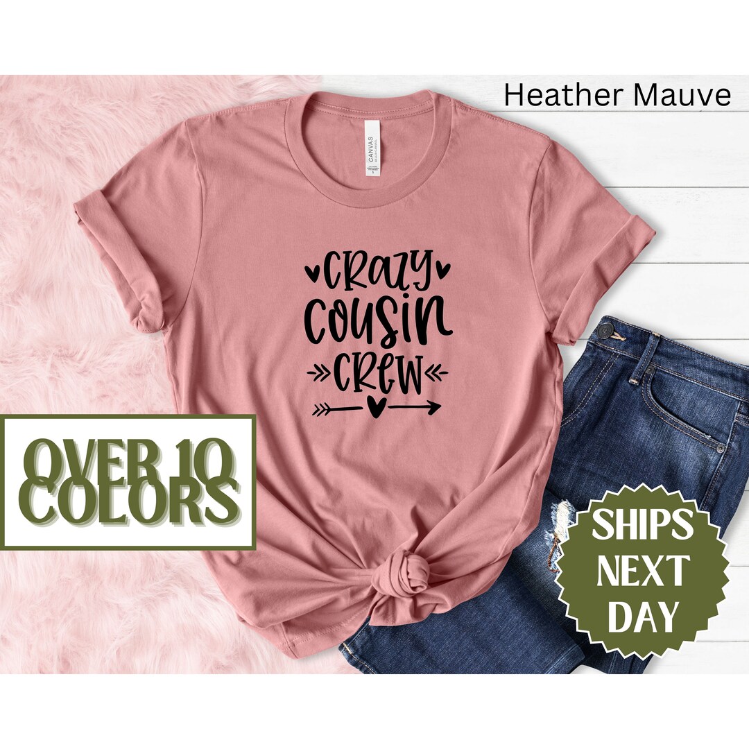 Cousin Crew Shirts Team Cousin Shirt Matching Cousin Shirt - Etsy