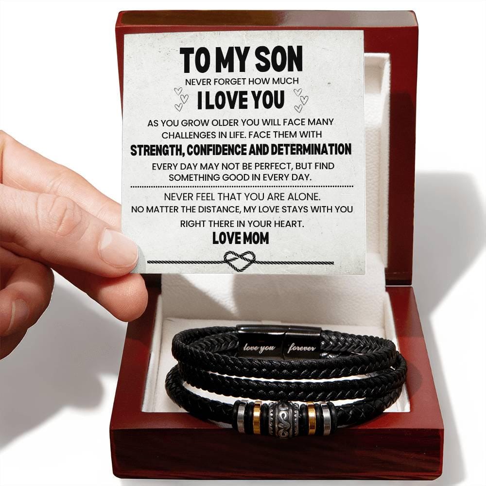 To My Son Bracelet, Son Jewelry Gift, Meaningful Son Gift, Special Gift ...