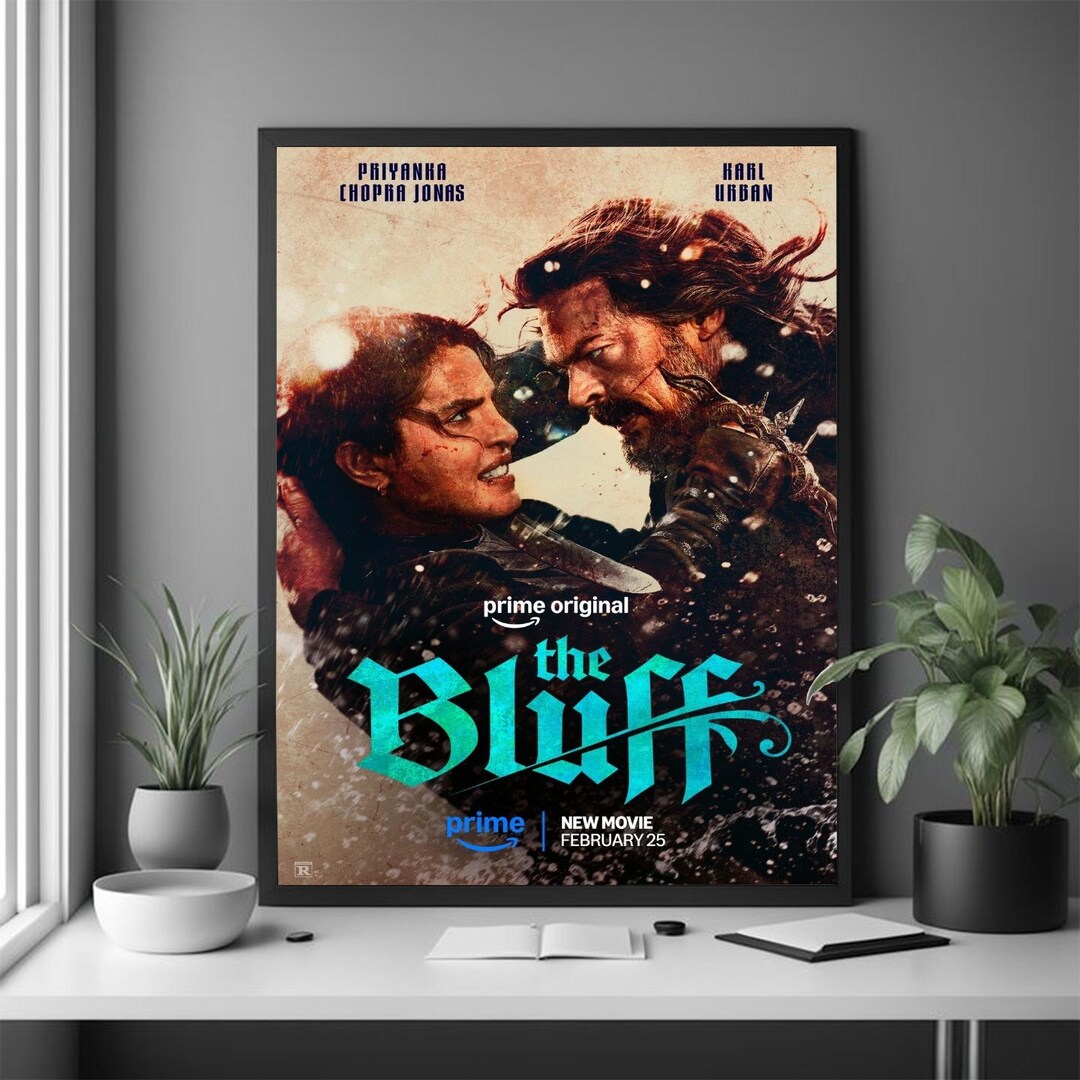 The Bluff 2026 Poster – Moody Cinematic Art, Film Fan Wall Print - Etsy