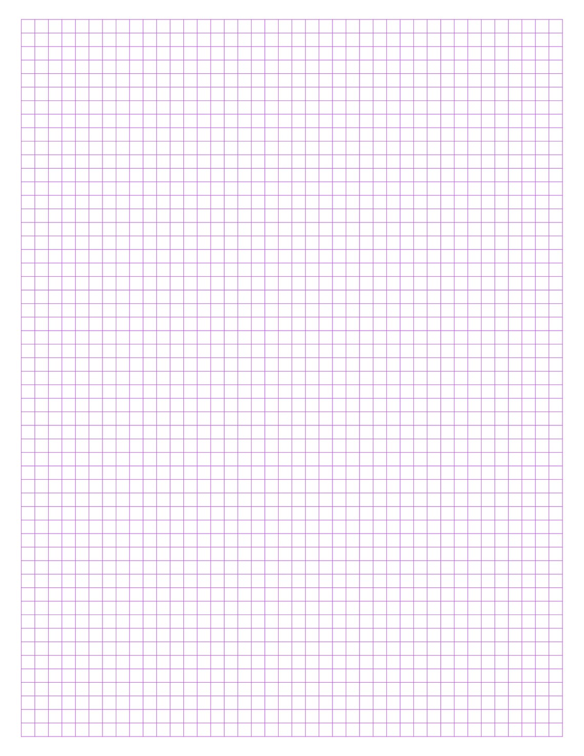 Printable Grid Graph Paper Bundle / 4 Sizes .25, .5, 1 Cm, 5mm / 6 ...