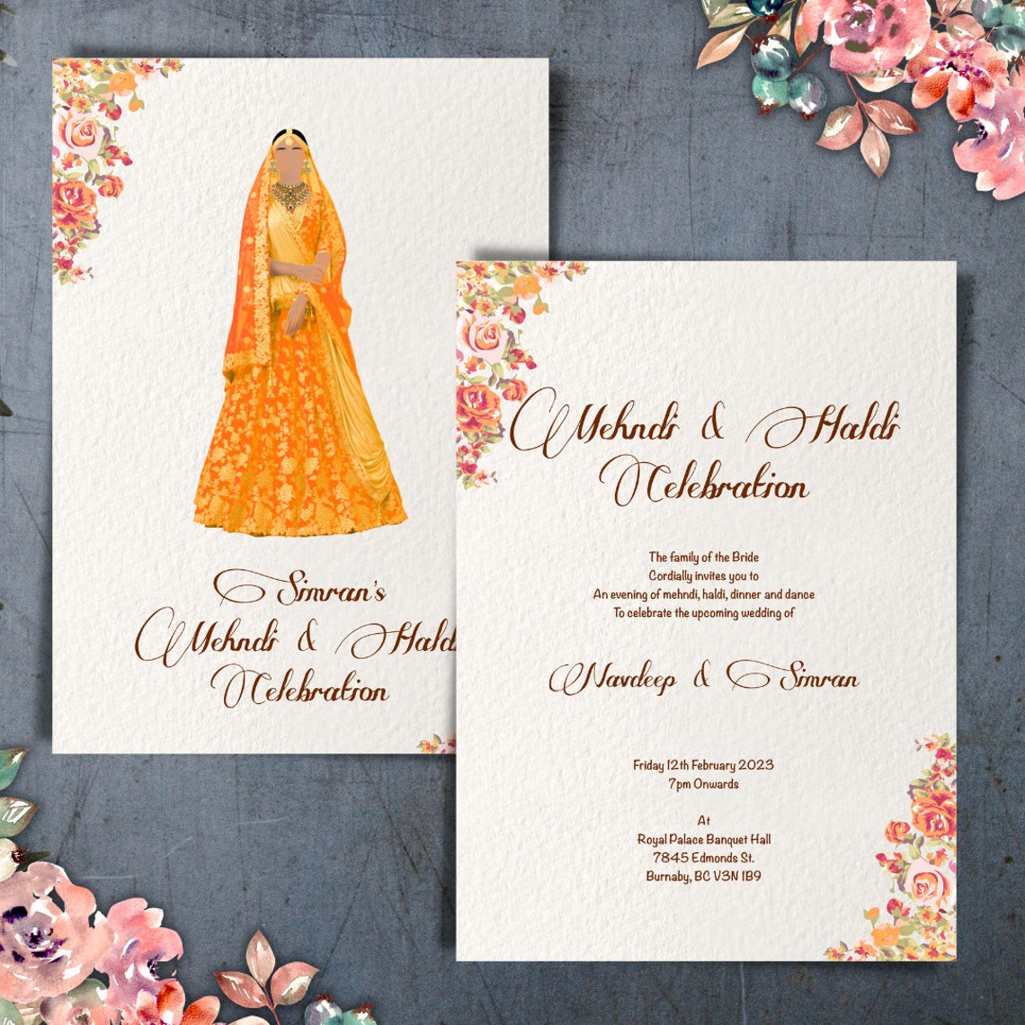 Sikh Wedding Card, Anand Karaj, Punjabi Wedding, Wedding Details ...