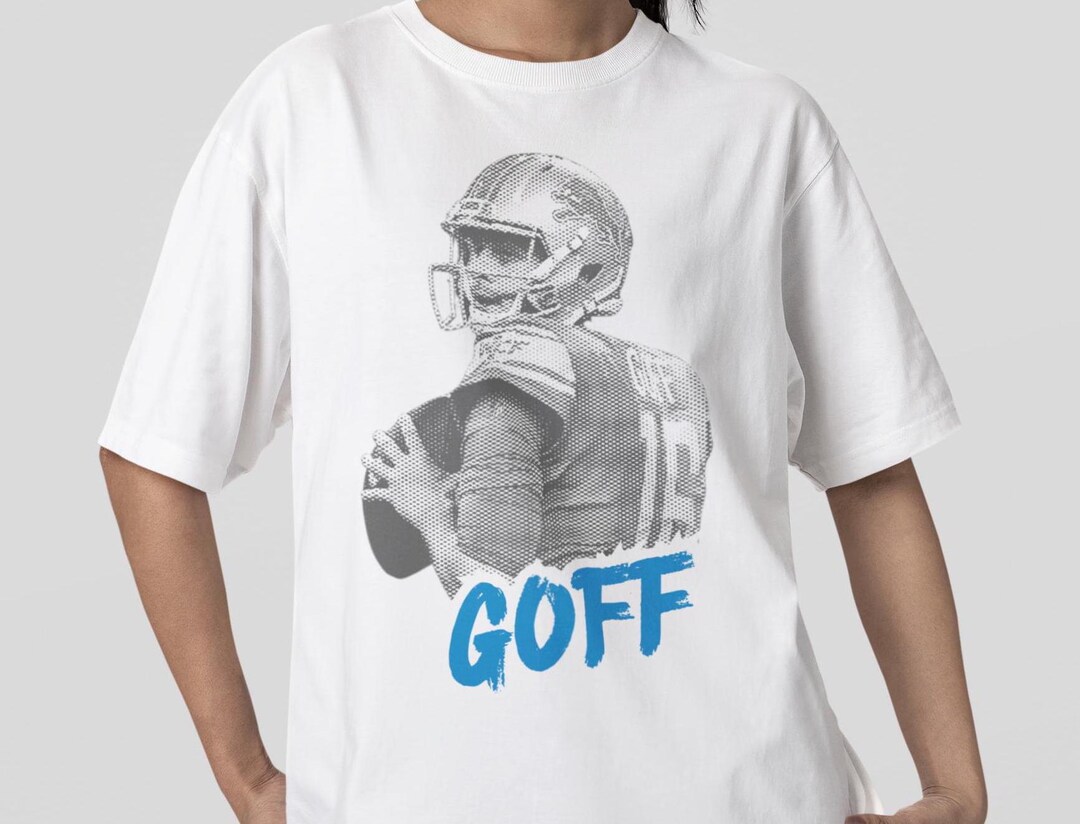 Goff Lions QB | Detroit Football Shirt | Lions Grit | Lions Football ...