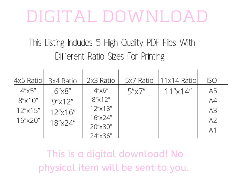 Cute ‘be Happy’ Digital Wall Art, Wall Art, Downloadable Art, Rainbow ...