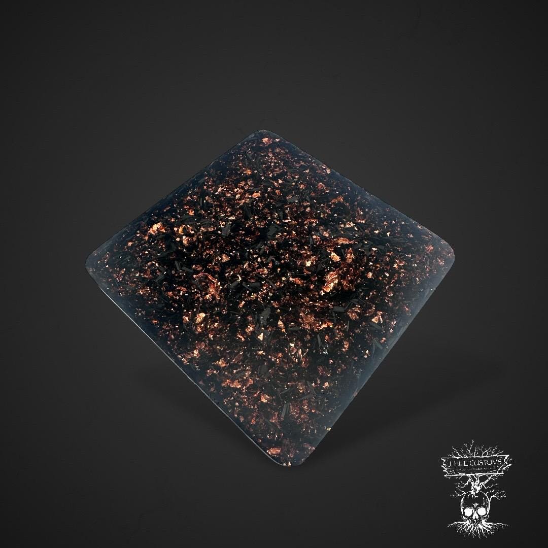 JHC Shred Carbon Fiber & Copper Flake Panel #475 - Etsy