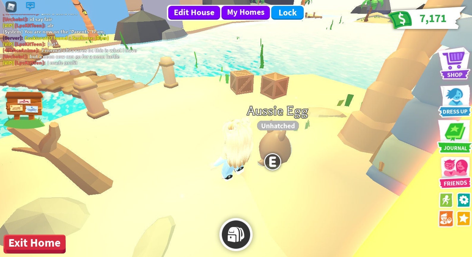 Adopt Me Aussie Egg - Etsy