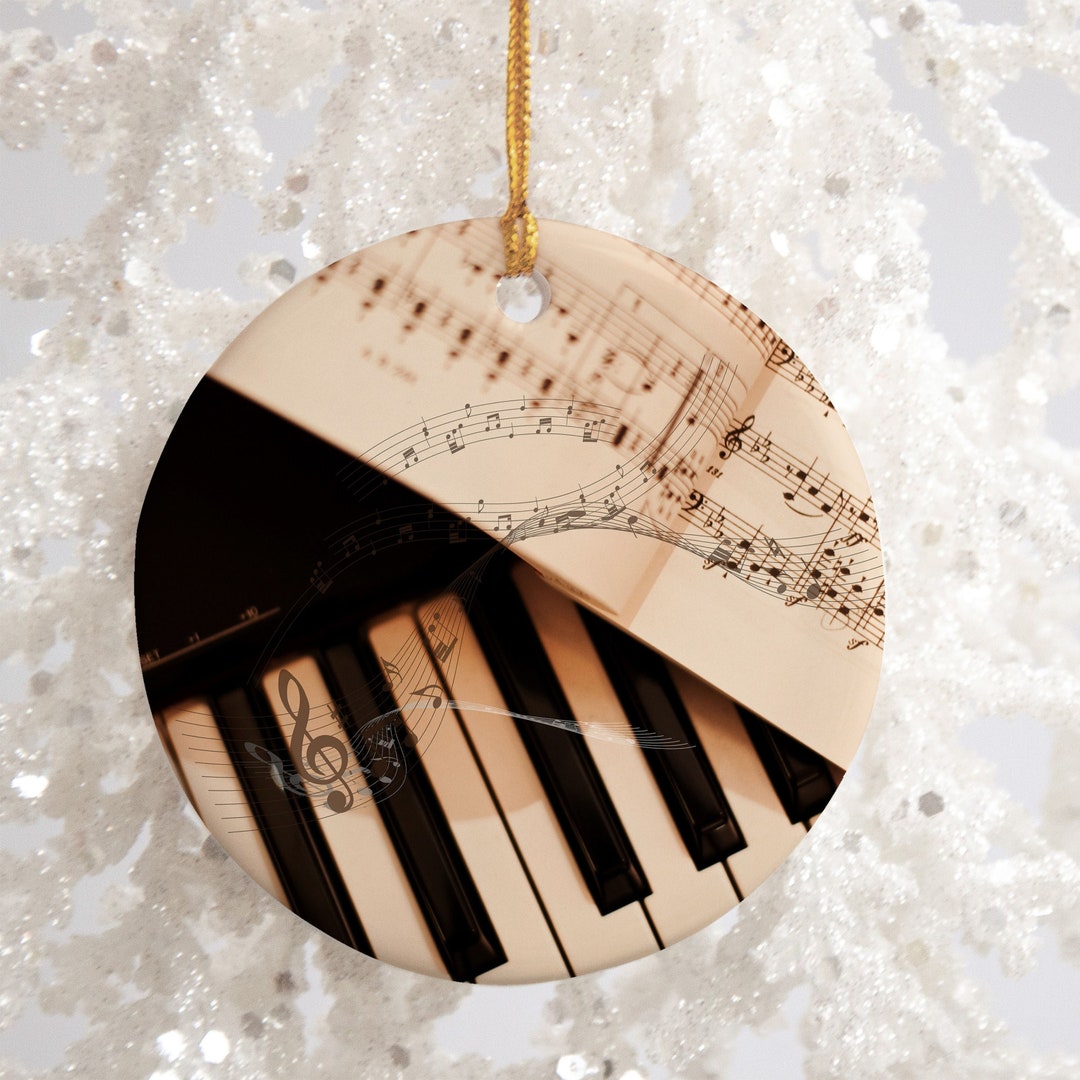 Piano Christmas Ornament, Piano Student Gift, Piano Teacher Gift ...