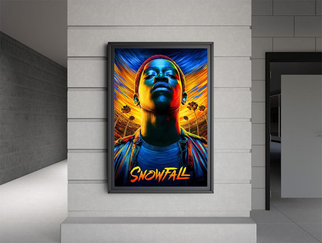 Snowfall TV Series Poster – High-quality 2024 Print for Modern Room ...
