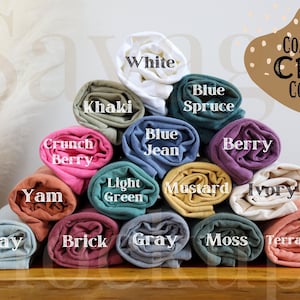 Comfort Colors Color Chart Comfort Colors Swatches Color Chart Mockup ...