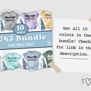 Fiji Blue Color Blast Mockup | Color Blast 1745 Mockup | Trendy Flat ...