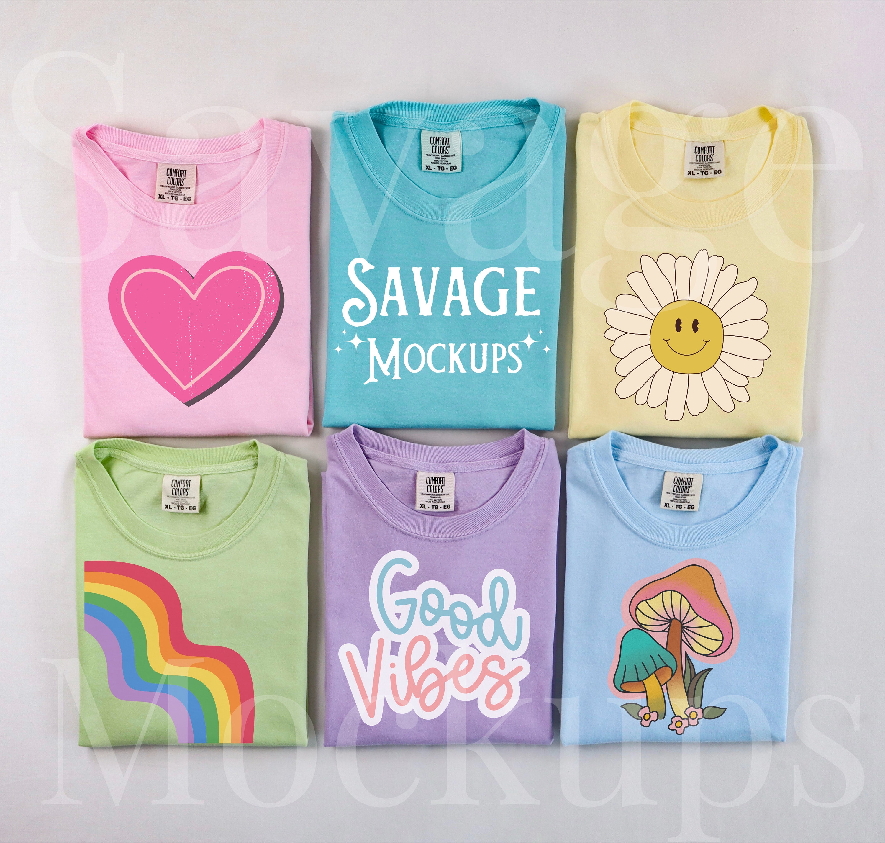 Pastel Color T Shirts