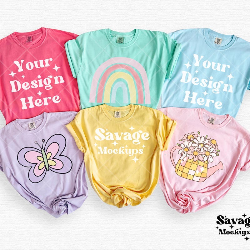 Purple Lay Flat Mockup - Etsy