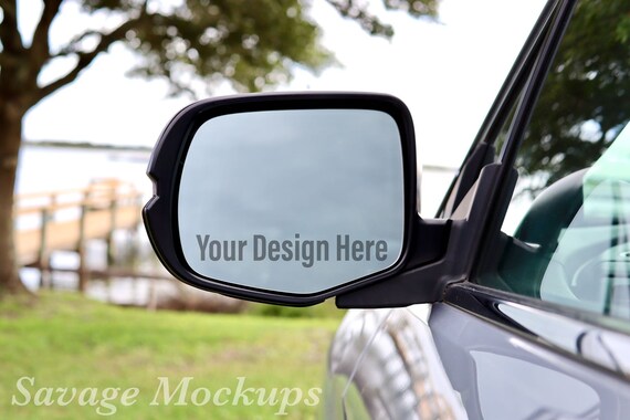 Car Mirror Mockup Side Mirror Mockup Car Mockup Decal - Etsy