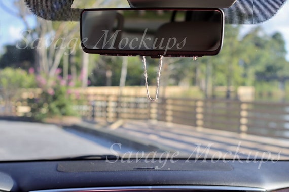 Car Charm Mockup Car Freshie Mockup Rearview Mirror Mockup - Etsy