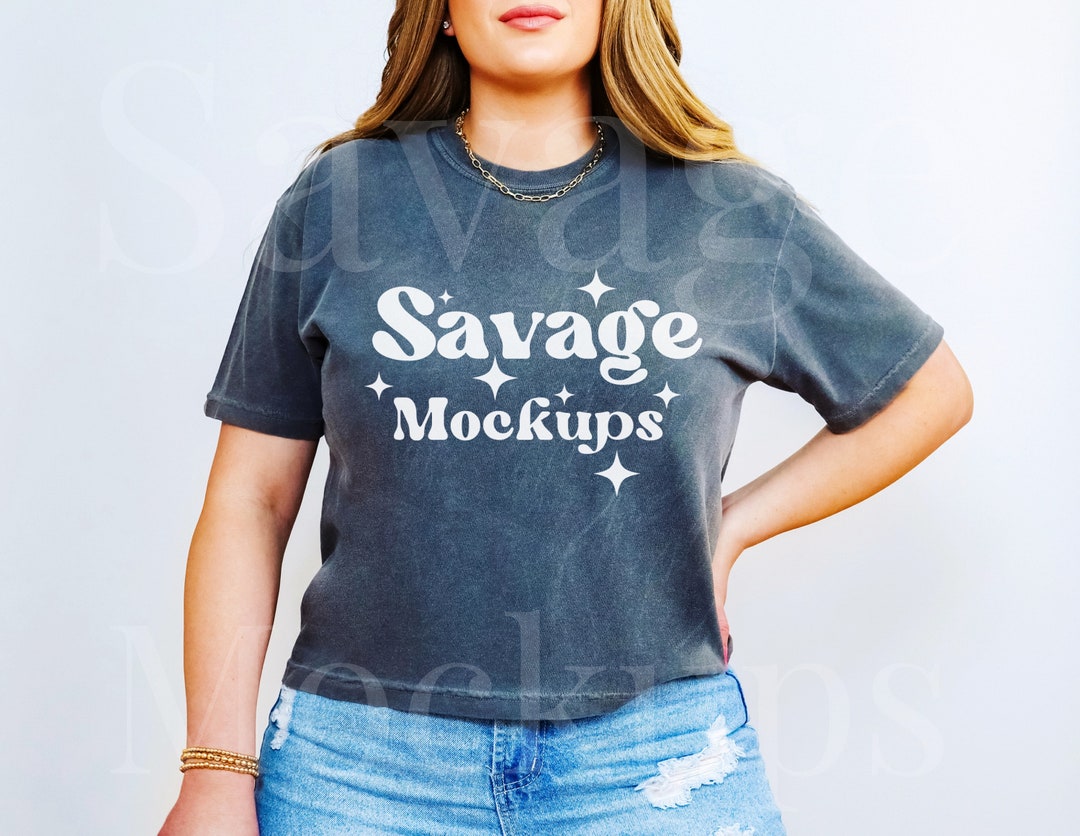 Pepper Comfort Colors 3023cl Mockup 3023 Mockup Comfort Colors Mockup ...