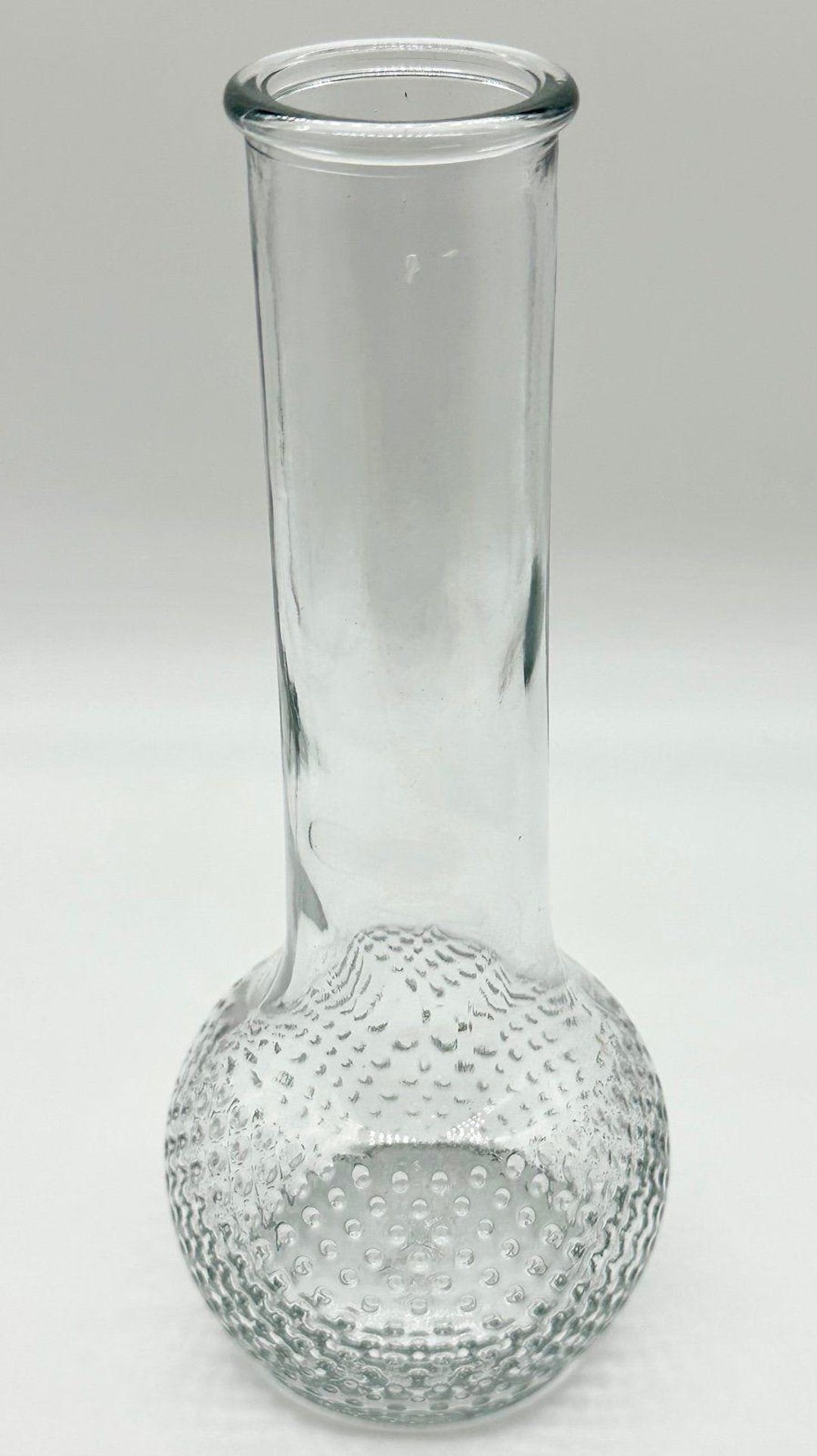 Vintage Clear Glass Hobnail Vase Single Bud Classic Flower - Etsy