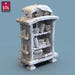 3pc Modular Library Shelf Miniature Dnd Dungeons and Dragons 28mm/32mm ...