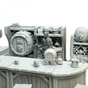 Tavern Bar Dnd Miniature Terrain for Dungeons and Dragons D&D ...