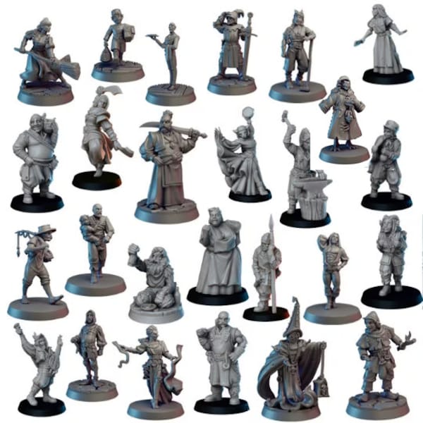 Dnd Miniatures - Etsy