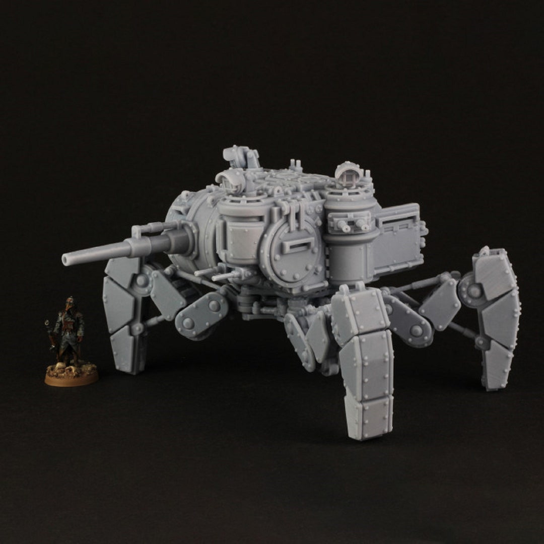 Combat Walker Dnd Scifi Vehicles Dungeons and Dragons 40K Walker Droid ...