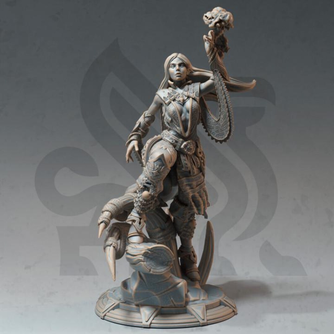 Female Elven Illusionist Miniature Dungeons and Dragons Mini RPG ...