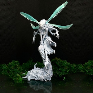 Fairy Forager Miniature, Dnd, Fae Insectoid, Pathfinder, Tabletop RPG ...