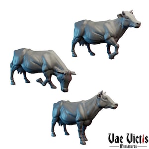 Dnd Farm Animals Dungeons and Dragons D&D 28mm 32mm Pigs Miniatures ...