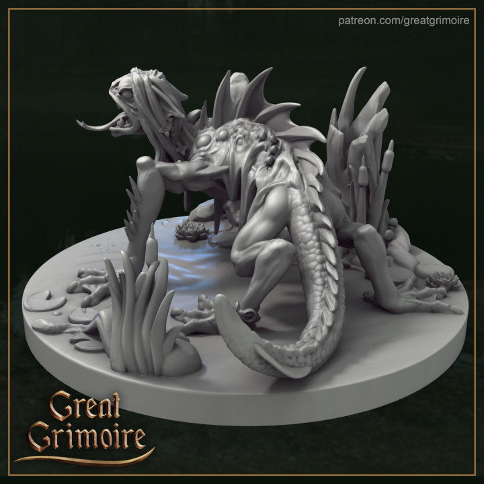 Kilimora Dnd Monster Dungeons and Dragons 28mm/32mm TTRPG Miniature for ...