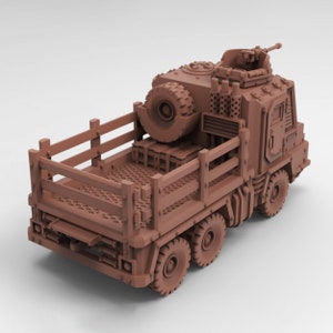 Pickup Truck Sci Fi Vehicle 28mm 32mm Dungeons and Dragons Dnd ...