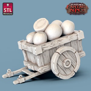 Fruit Seller, Fruit Vendor, Dnd Dungeons and Dragons TTRPG Miniatures ...