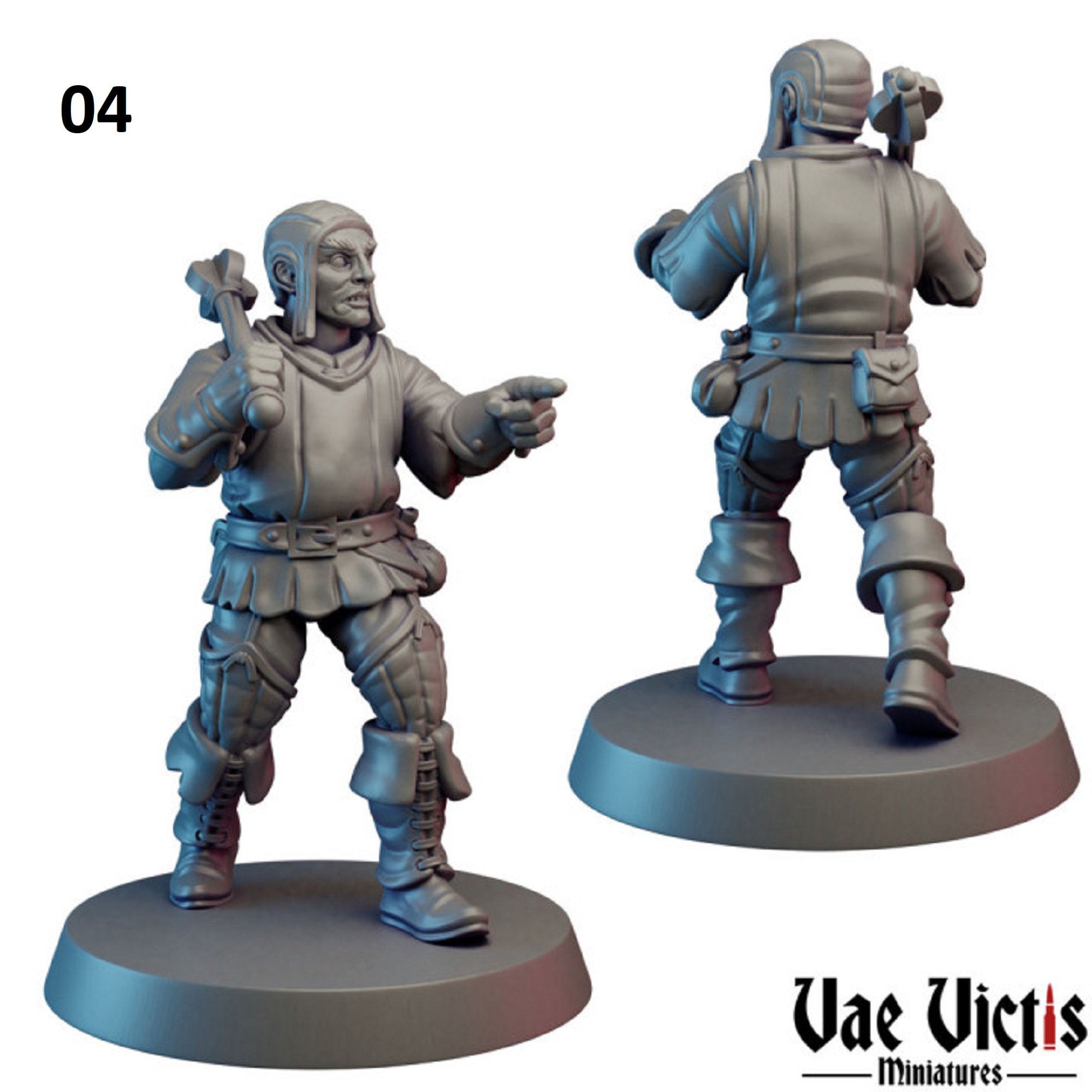 11pc Village Guards for Dnd Dungeons and Dragons TTRPG Wargaming ...