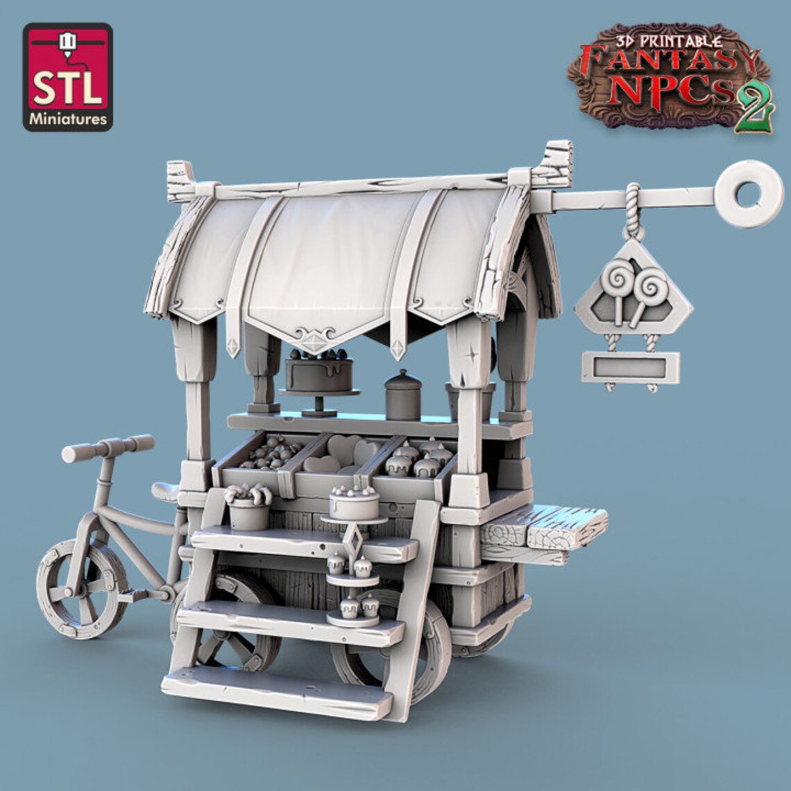 Candy Seller Vendor Set, Shop, Dnd, Dungeons and Dragons, TTRPG ...
