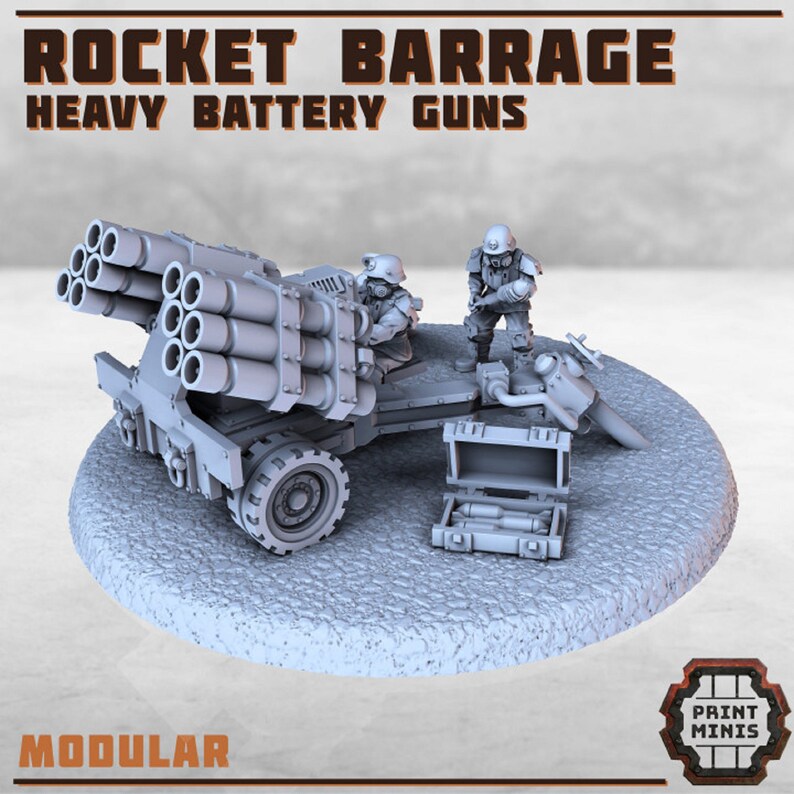 Heavy Battery Guns Weapons Dnd Miniature Terrain Dungeons - Etsy