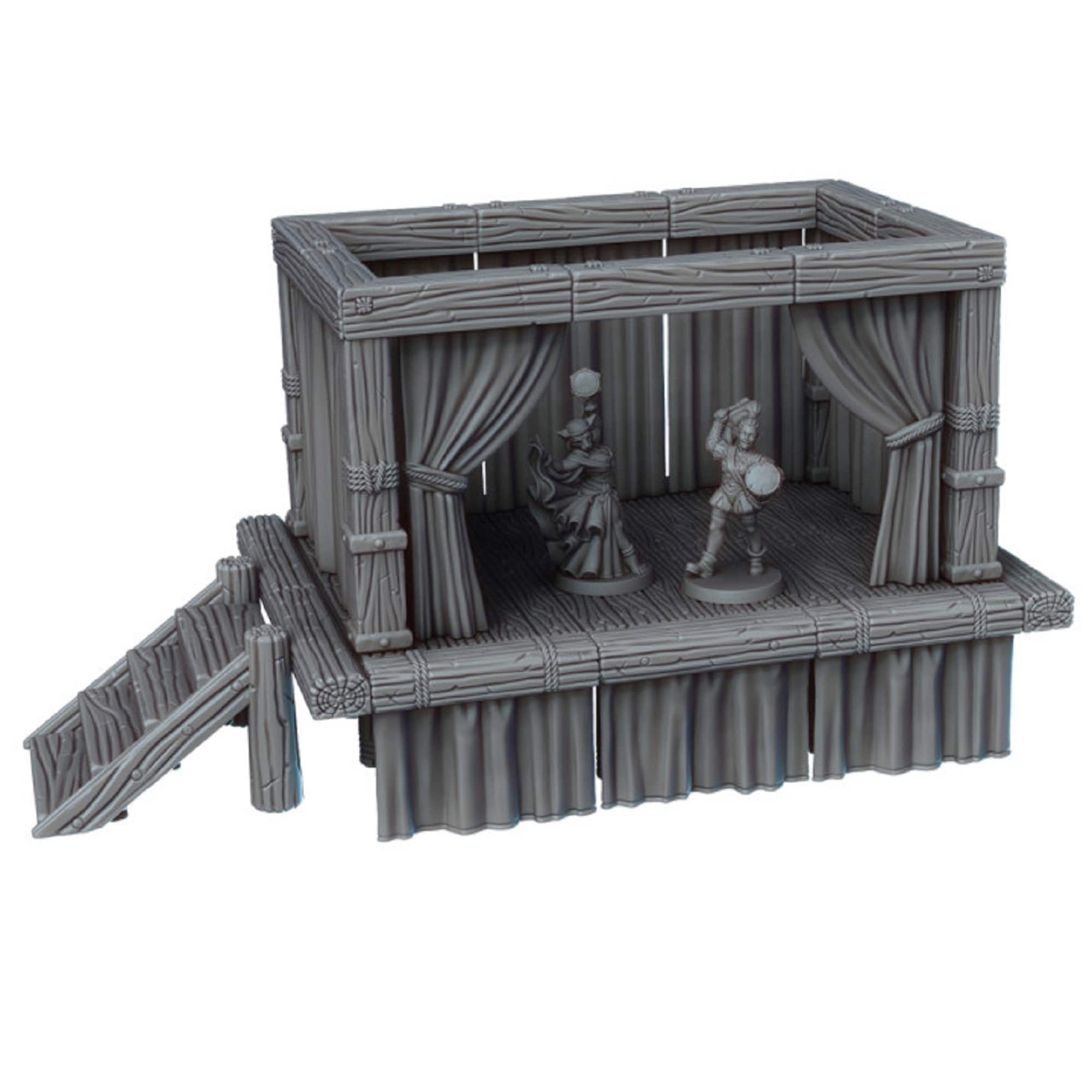 The Stage, Theater Dnd Miniature Terrain, Dungeons and Dragons ...