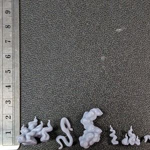 22pc Fire and Smoke Miniature Basing Bits Dnd Dungeons and Dragons ...