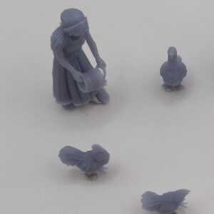 Chicken Coop Farm Miniatures Dnd Dungeons and Dragons 28mm/32mm TTRPG ...