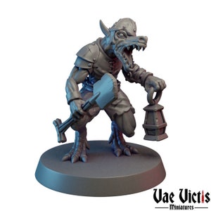 10pc Kobold Miniature Set Dnd Dungeons and Dragons Kobold Army for ...