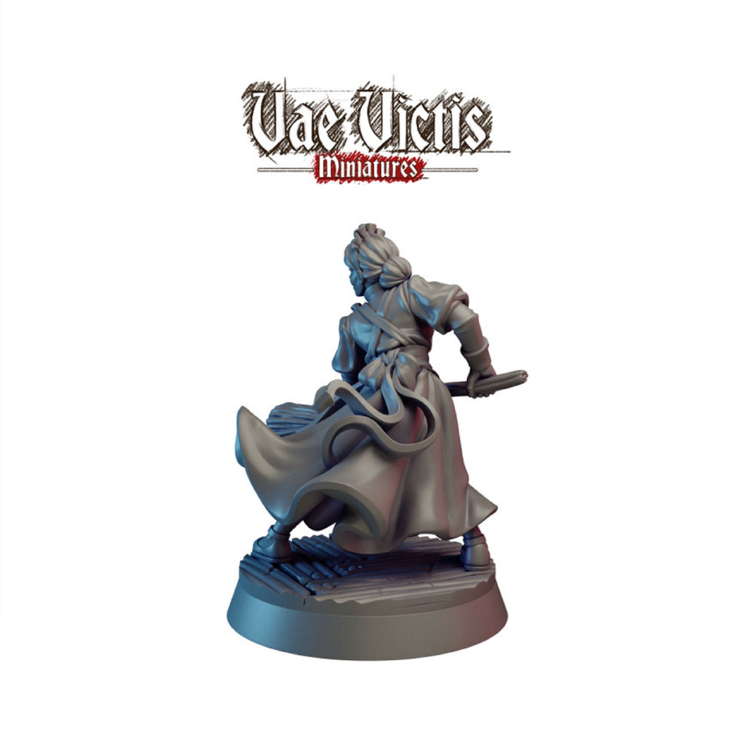 28mm Scale Halfling Inn Patron Miniature - 28mm Tabletop RPG Figure ...