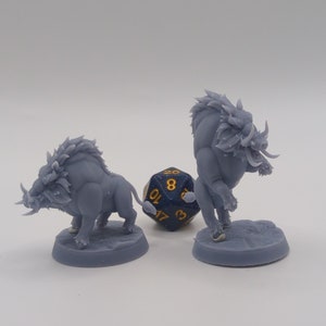 Wild Boar, Dnd, Dungeons and Dragons, Animal Miniatures, Tabletop RPG ...