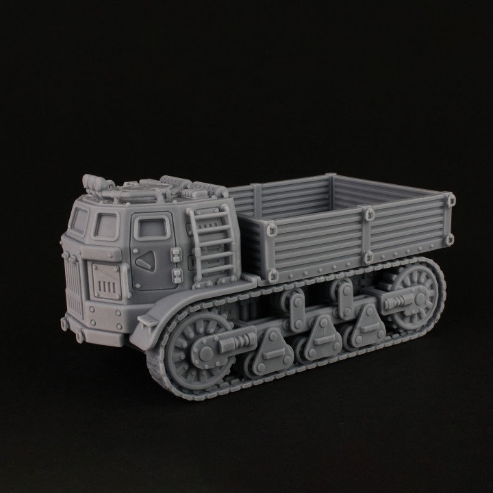 Flatbed Transporter, Scifi Wasteland Vehicles Dnd D&D Scifi Terrain 40K ...
