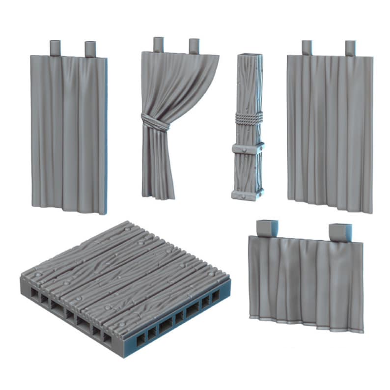 The Stage, Theater Dnd Miniature Terrain, Dungeons and Dragons ...