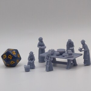 Tavern Cooks Dnd Dungeons and Dragons TTRPG Wargame Scatter Terrain ...