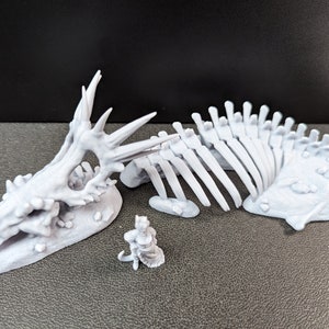 Ancient Skeletal Remains for Dnd Dungeons and Dragons Tabletop RPG 28mm ...