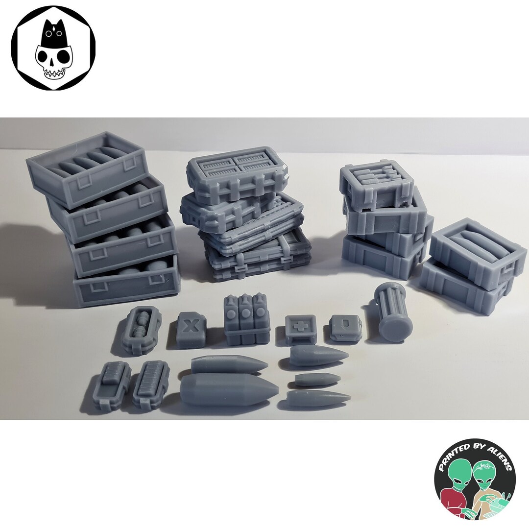 Ammo and Containers Dnd Dungeons and Dragons Tabletop RPG Wargame ...