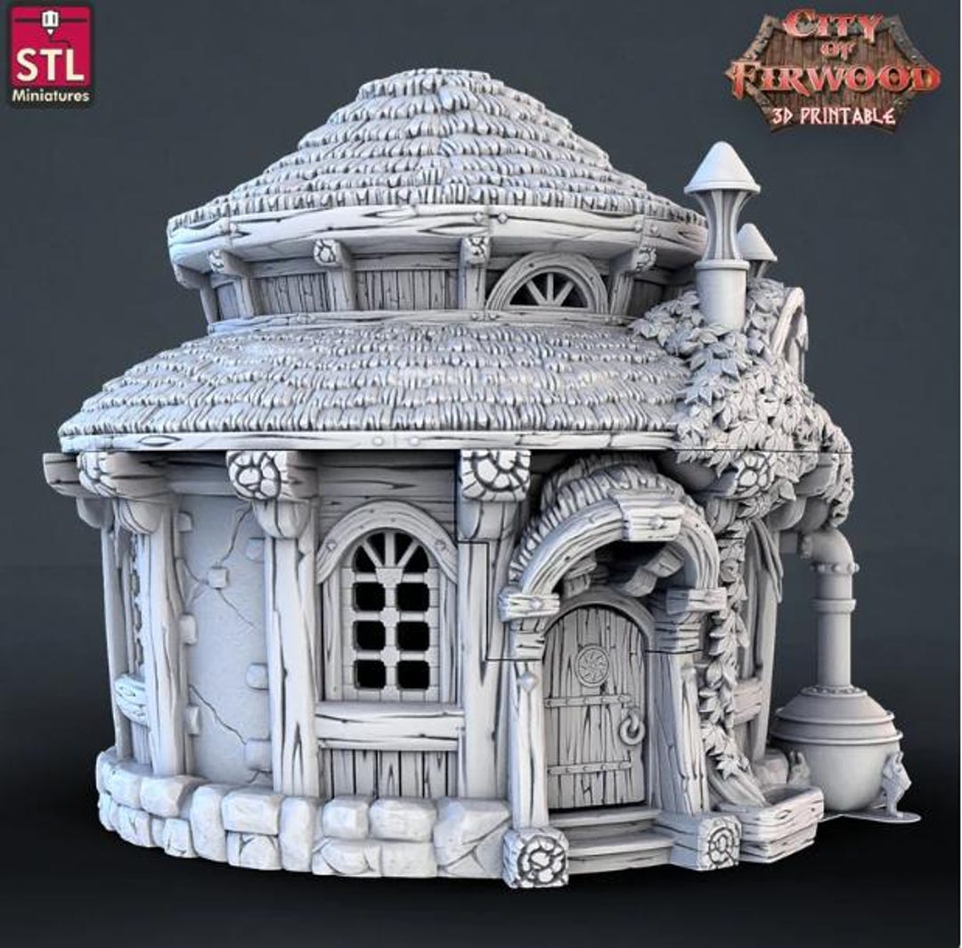The Alchemist House Dnd Dungeons and Dragons 28mm/32mm TTRPG Fantasy ...