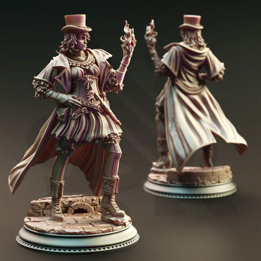 Human Female Arcane Trickster Dungeons and Dragons Arcane NPC RPG ...