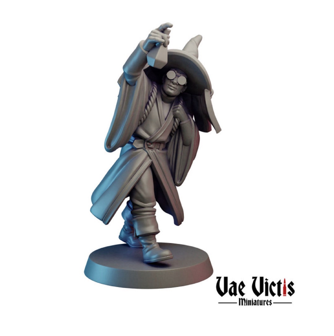 Apothecary Wizard Miniature for Dnd Dungeons and Dragons TTRPG Fantasy ...