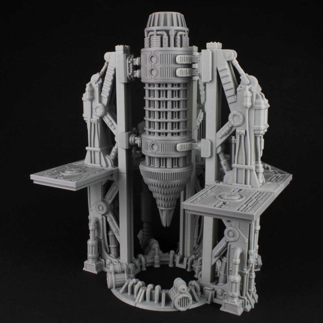 Industrial Sci-fi Mining Site, Dnd Terrain for Dungeons and Dragons ...